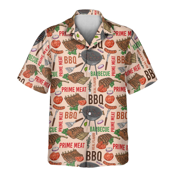 Aloha Custom Hawaiian Shirts | Barbecue Time – Custom Mayy Arts