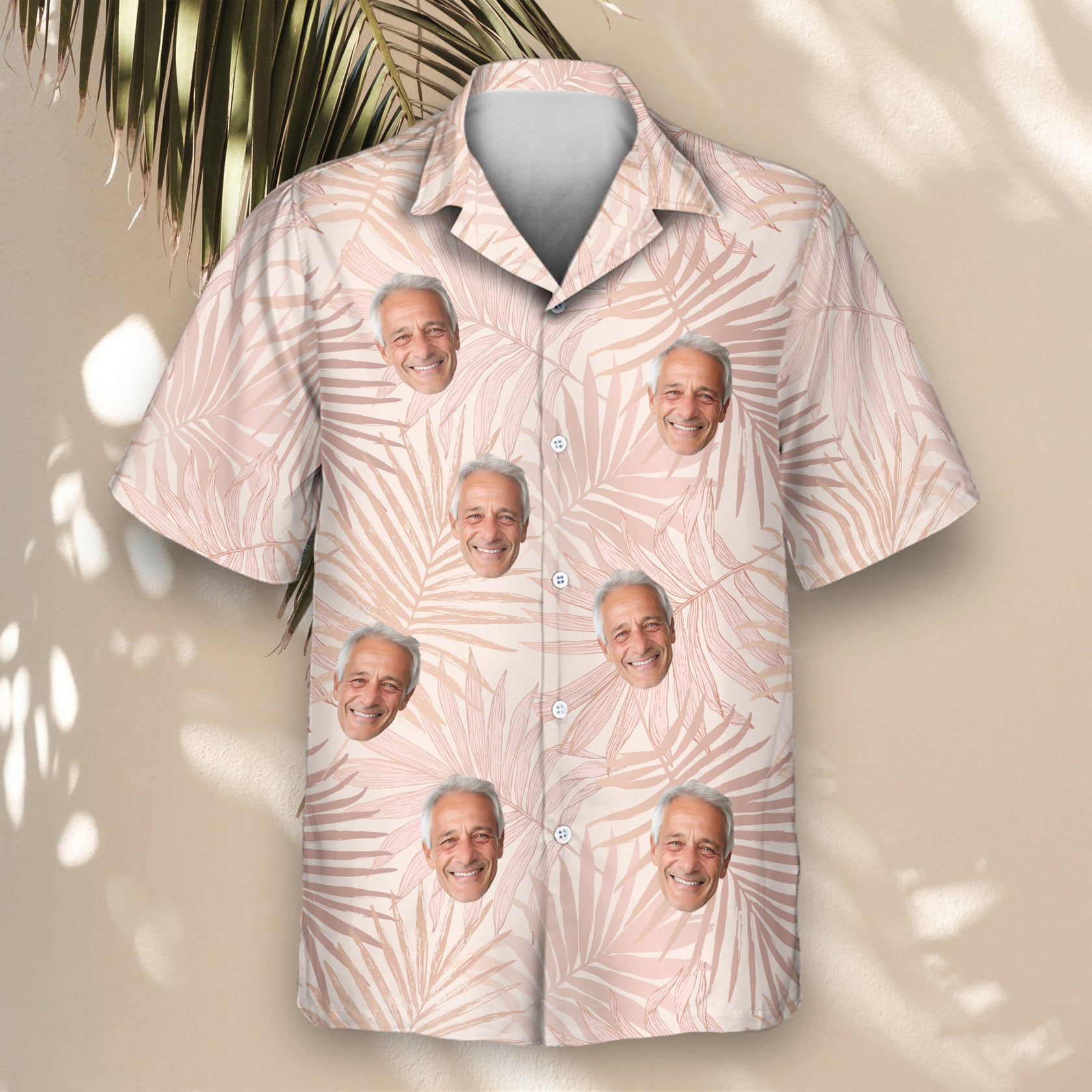 Custom Hawaiian Shirts with Face or Logo | Blush Tropics – Custom Mayy Arts