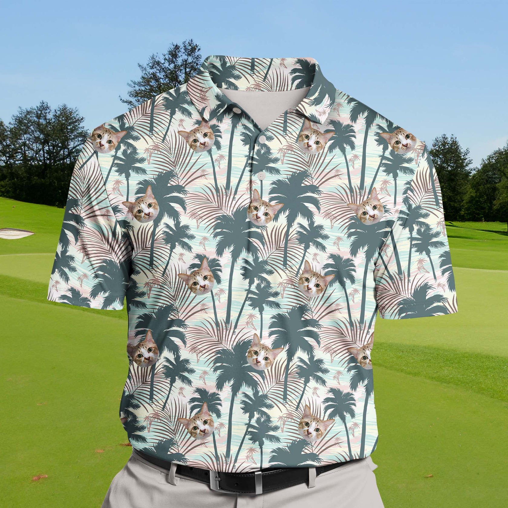 Tropical Paradise | Funny Golf Shirts with Faces or Logos – Custom Mayy ...